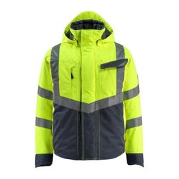 Mascot Hastings Winterjacke Gr&ouml;&szlig;e M, hi-vis gelb/schwarzblau (15535-231-17010-M)