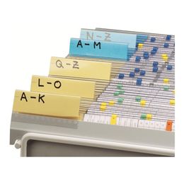 EICHNER Leitkarten für Hängemappen-Drahtgestell, A4 quer (9035-00056)