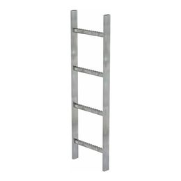 MUNK Schachtleiter aus feuerverzinktem Stahl, 4 Sprossen - 6004 (060004)