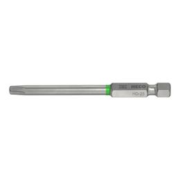 Heco Langbits, Heco-Drive, HD-25, Farbring: gr&uuml;n, im Blister (59722)