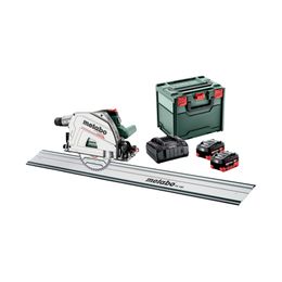 Metabo KT 18 LTX 66 BL Akku-Tauchkreiss&auml;ge Set mit F&uuml;hrungsschiene, 691172810)
