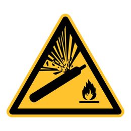 EICHNER Warnschild Warnung vor Gasflaschen (9225-12060-010)