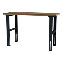 STIER Höhenverstellbarer Werktisch BxTxH 1500x600x760-1060 mm (904757)