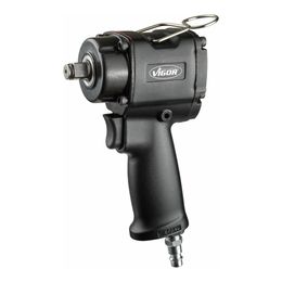 Vigor Au&szlig;envierkant Antrieb 12,5 = 1/2 Zoll Schlagschrauber, Mini V5671 ∙ 1000 Nm ∙ Vierkant massiv 12,5 mm (1/2 Zoll) ∙ Jumbo Hammer-Schlagwerk)