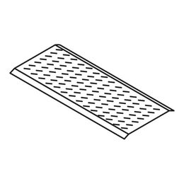 Säbu Überfahrbrücke aus Aluminium B 1500 mm x T 750 mm (1708)