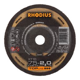 Rhodius TOPline XT10 MINI Extradünne Trennscheibe 75 x 2,0 x 10,0 mm (206804)