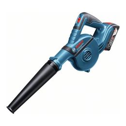 Bosch Professional GBL 18 V-120 Akku-Gebläse | für Kühlung oder Belüftung | ohne Akku und Ladegerät | mit vier Geschwindigkeitsstufen und Zubehör | 06019F5100)