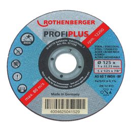 Rothenberger INOX PROFI Plus,115x1,Dose(Inhalt 10St.) (071533D)
