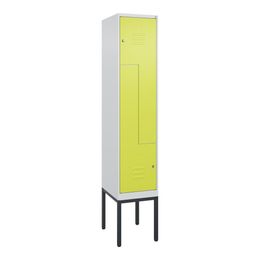 C+P Z-Spind Classic PLUS, Gestell, 2 F&auml;cher, 2120x400x500mm, 7035/0024 Verschluss Zylinderschloss ; C + P M&ouml;belsysteme (0800337-122|S10025)
