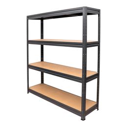 STIER Schwerlast-Fachbodenregal Fachlast 600kg HxBxT 1770x1600x450 mm (906215)