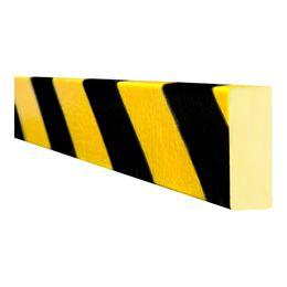 Moravia Prallschutz MORION Rechteck Fl&auml;chenschutz 50 x 20 mm L&auml;nge 5000 mm gelb/schwarz (422.29.669)