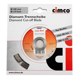 CIMCO Diamanttrennscheibe D=140mm 208756)