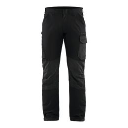 BLAKLÄDER Blakläder Service Bundhose, schwarz / dunkelgrau, Konfektionsgröße 60 (142216459998C60)