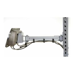 Rocholz SYSTEM FLEX Halter f&uuml;r Waagenanzeige am Einzelgelenkarm 117x325x135 mm aus HR-Profilrohr (73310700)