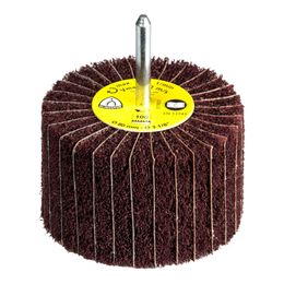 Klingspor NCS 600 Vliesmopstifte Kombination, 80 x 50 x 6 mm Korn 100 Medium, rotbraun (258945)
