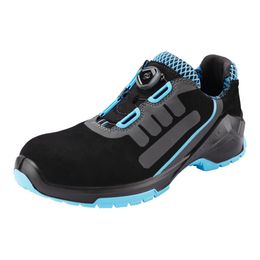 STEITZ SECURA Halbschuh schwarz/blau VD PRO 1500 ESD, S2 NB BOA, EU-Schuhgröße: 44 (HALBS.VD PRO 1500 NB BOA GR44)