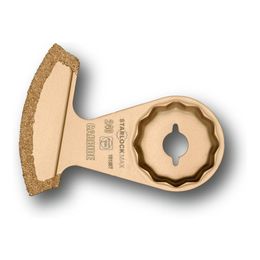 Fein Hartmetall-S&auml;geblatt aus Hartmetall und Stahl, segmentiert, StarLockMax, 1.2 mm dick, f&uuml;r Holz oder Kunststoff - 63903240210)