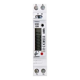 NZR Wechselstromzähler 1x230 V, 5(25)A EcoCount WSD 32M (30220416)