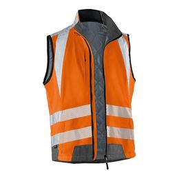 K&Uuml;BLER WORKWEAR K&uuml;bler PSA Reflectiq Weste 7207 warnorange/anthrazit XXL ; K&uuml;bler Workwear (72078340-3797-XXL)