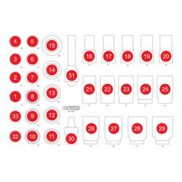 KS Tools Leere Schaumstoffeinlage zu 811.1033 (811.1033-97)