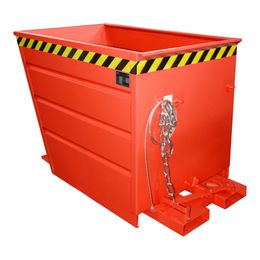 Bauer S&uuml;dlohn Kippbeh&auml;lter VG 700, lackiert, Feuerrot (4535-02-0000-3000)