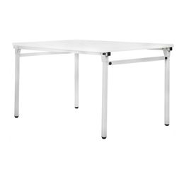 STIER Klapptisch 1200x800x720mm Gestell lichtgrau, Platte weiß ; STIER Office (904424)