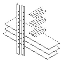 Säbu Lagerregal 2000 (1192)