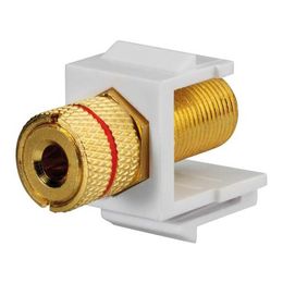 Rutenbeck Kommunikationsadapter Keyst.-Lautsprecher KMK-LS rot rw (17000609)