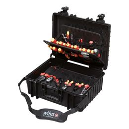 wiha Werkzeug Set Elektriker Competence XL I gemischt 81-tlg. in Werkzeugkoffer I (40523))