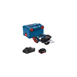 Bosch Akku-Kreissäge GKM 18V-50, 2 x Akku GBA 18V 5.0Ah (06016B8002)