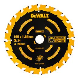 Dewalt Kreiss&auml;geblatt Akku 165/20 mm 24WZ DT10624-QZ)