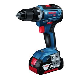 Bosch Akku-Bohrschrauber GSR 18V-55, 2x 4.0 Ah, GAL 18V-40, L-BOXX (06019H5200)