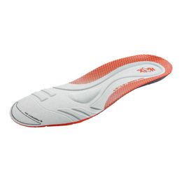 HAIX Einlegesohlen grau/rot BE Safety Medium, EU-Schuhgröße: 44 (901454M GR. 44)