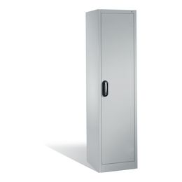 C+P Werkzeugschrank mit Dreht&uuml;r, innen 4 B&ouml;den, H1950xB500xT500mm Front Lichtgrau Korpus Lichtgrau ; C + P M&ouml;belsysteme (8901-00|S10231)