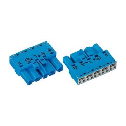 WAGO GmbH& Co. KG Stecker 5-polig, blau 770-1115)