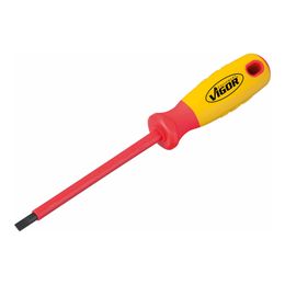 Vigor VDE Schlitz-Schraubendreher V2030 Schlitz Profil 1 x 5,5 Gesamtl&auml;nge: 231 mm)