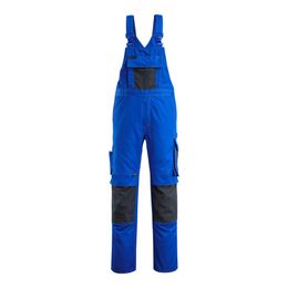 Mascot Augsburg Latzhose Größe 82C44, kornblau/schwarzblau (12169-442-11010-82C44)
