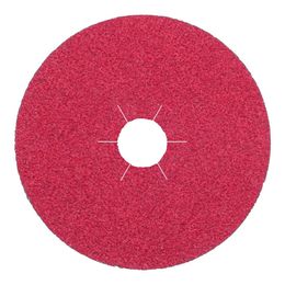 Klingspor FS 964 Fiberscheiben Keramik, 180 x 22 mm Korn 60 Sternloch (330495)