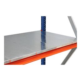 Regalwerk EMMA-Zusatzebene Stahl BxT 1850x800 mm Z-Profil 74x30 mm RAL 2004 (B7-90216-K)