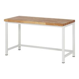 STIER Höhenverstellbare Werkbank Premium BxTxH 1500x700x840-1040mm RAL 7035 (906161)