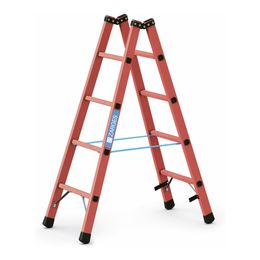 Zarges Kst-Sprossen-Stehleiter 2x4 Sprossen (41261)
