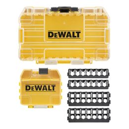 Dewalt Kleiner TOUGHCASE&trade; Koffer inkl. Sch&uuml;ttbox und Halterungen f&uuml;r 25mm und 57mm Schrauberbits, leer zum Nachf&uuml;llen DT70801-QZ)