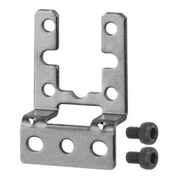 Riegler Befestigungswinkel aus Metall, senkrecht, f&uuml;r Digital-Manometer (DIM10-BFWS)