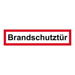 EICHNER Brandschutzschild Brandschutztür Rot (9225-13050-030)