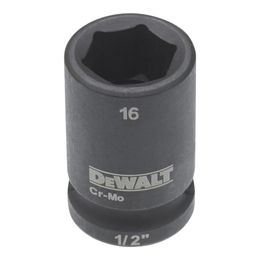 Dewalt Steckschl&uuml;ssel kurz 16mm 1/2 schlagfest (DT7534-QZ)