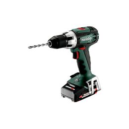 Metabo BS 18 LT Compact Akku-Bohrschrauber 18V 2x2Ah Li-Ion-Akkus Ladeger&auml;t und MetaboX 602325840 (602102530)