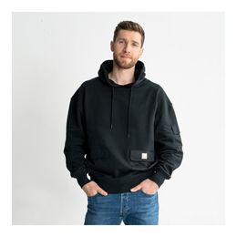 STIER Heavy Hoodie Functional Pocket organic cotton L Black (906679)