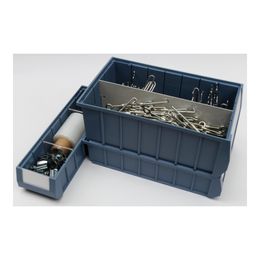 Regalwerk Regalkasten TxBxH 400x234x90 mm MRK4209 inkl. Etikett Farbe: blau VE: 8 (B9-11004-K)