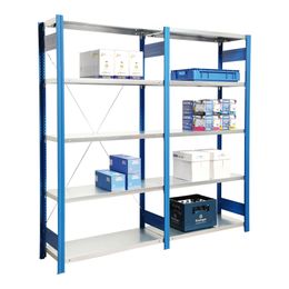 Regalwerk BERT-Lagerregal Grundfeld LR 5010 HxBxT 2500x875x400 mm Stecksystem (B3-44411-40-EB)