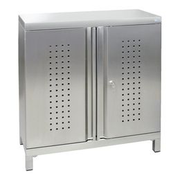 Stumpf Edelstahl-Umweltschrank Cabinox, 900x900x400mm, Sockelfüße ; Stumpf Metall (470-031-20)